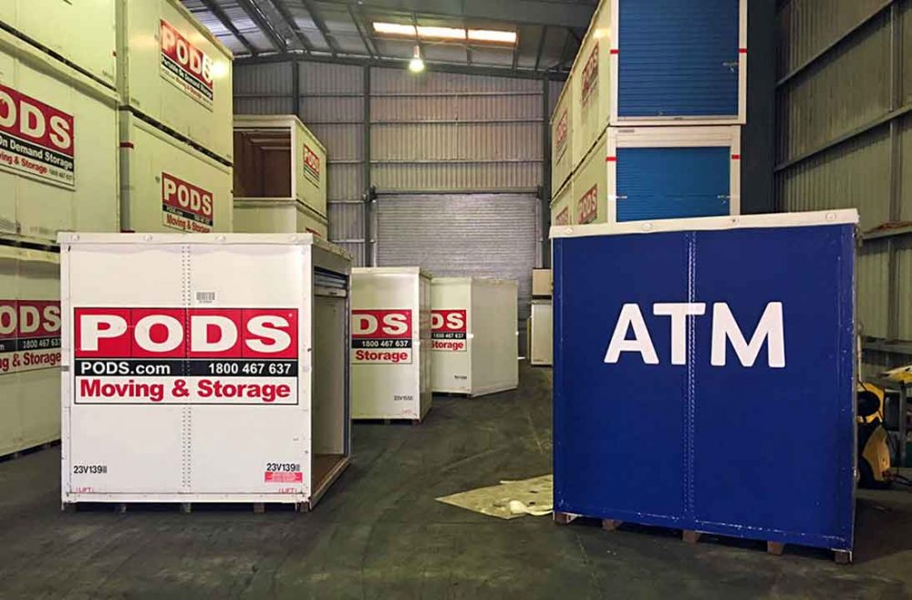 ATM Event Storage | PODS® Moving & Self Storage