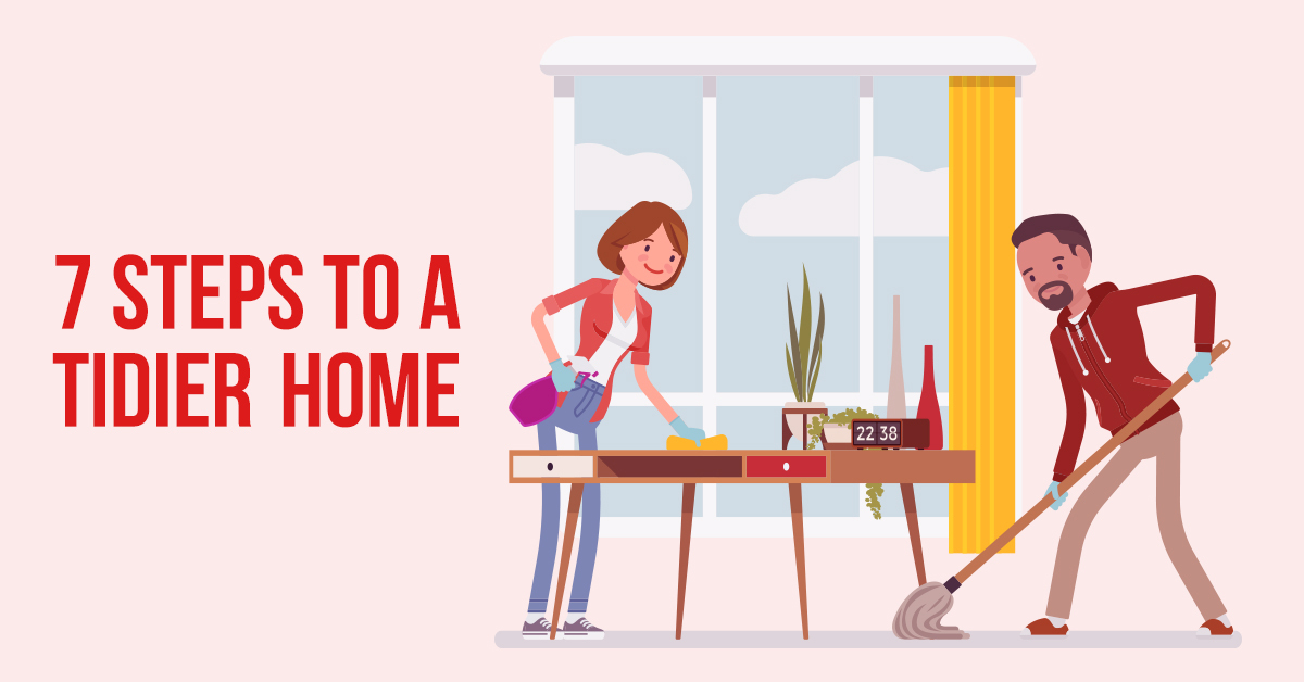 7 Steps to a Tidier Home | PODS® Moving & Self Storage