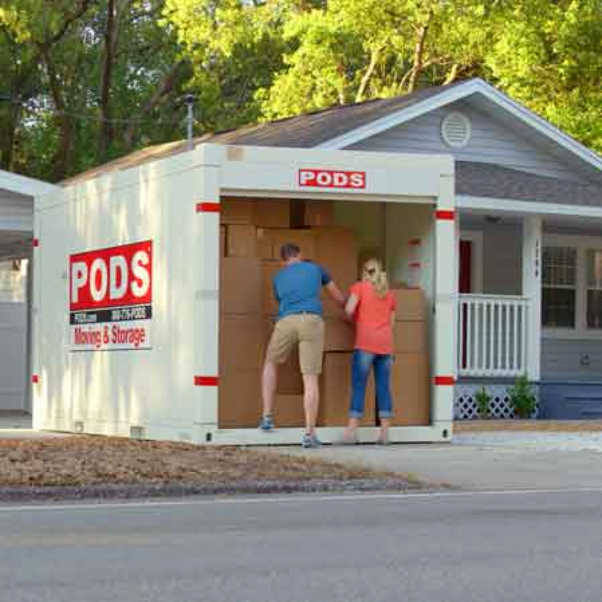 Moving Interstate | Moving & Storage Containers | PODS® Australia
