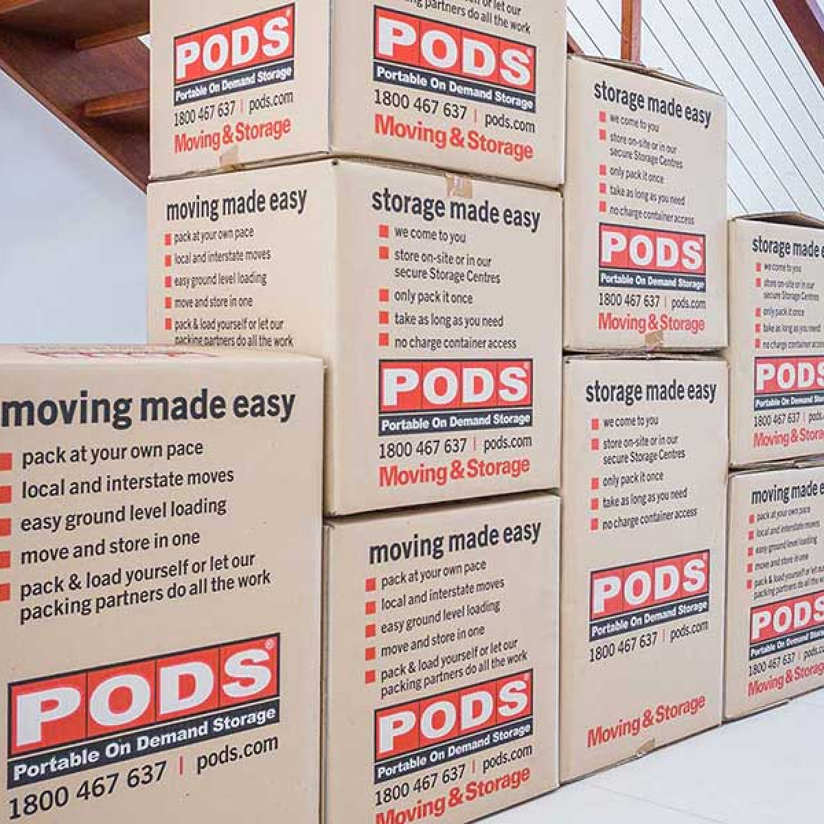 Moving Locally | Moving & Self Storage | PODS® Australia